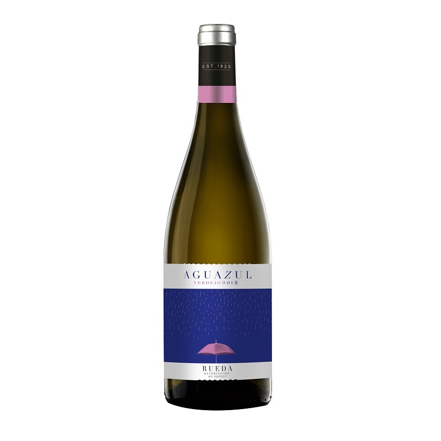 VINO AGUAZUL BLANCO VERDEJO 75cl - Aripin Supermercado online